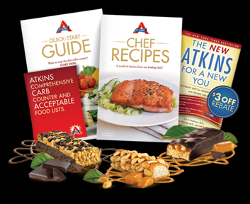 FREE Atkins Starter Diet Kit (Includes 3 FREE Atkins Bars)!