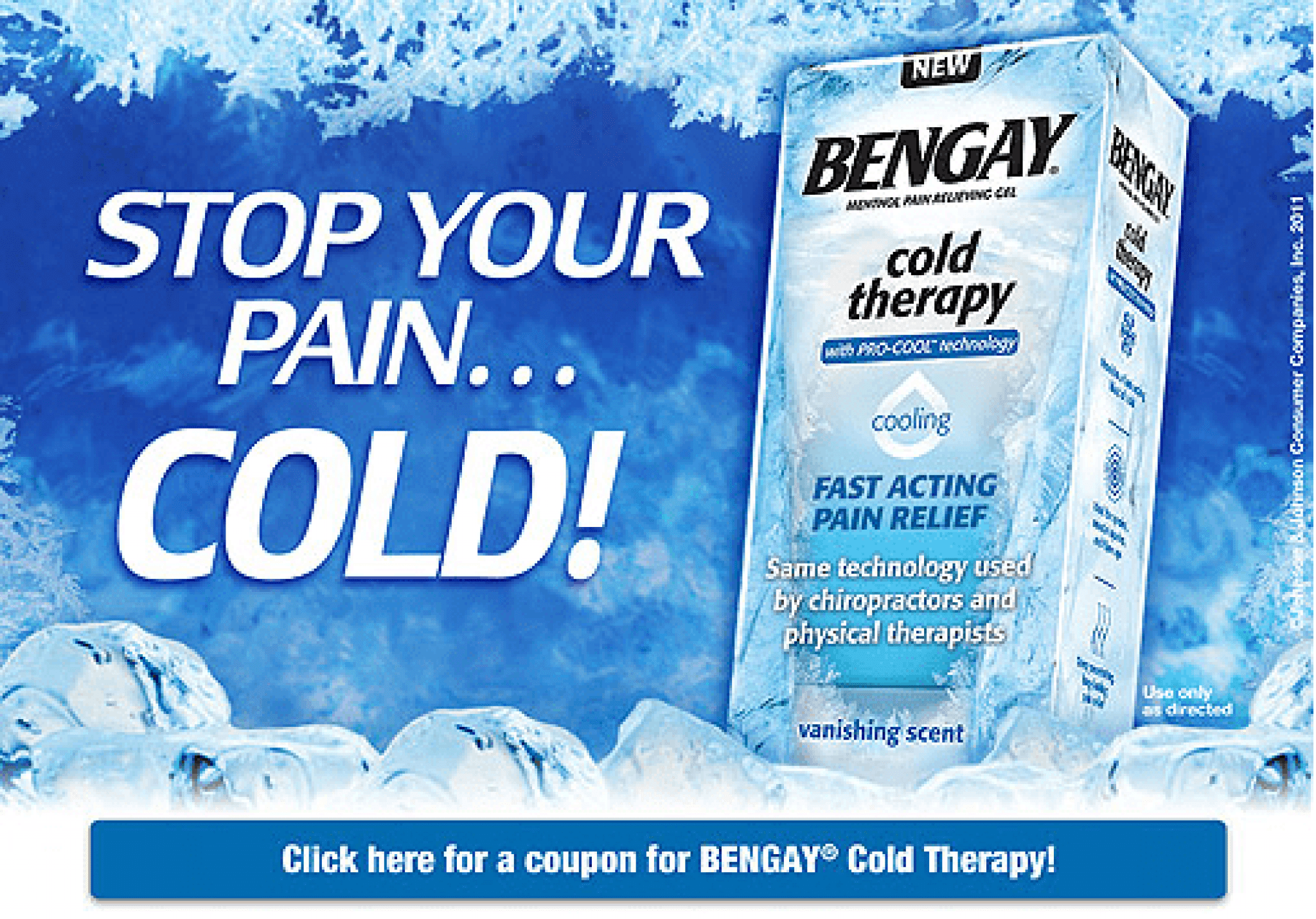 $5 off Bengay Cold Therapy Coupon!