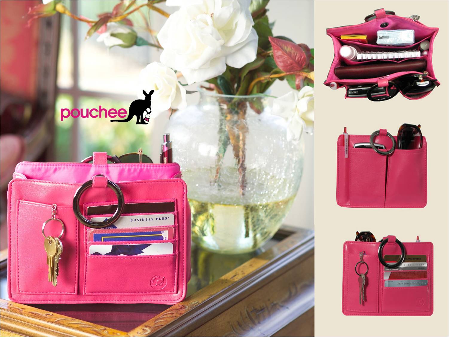 Giveaway: Win one of Four Pouchee Purse Organizers!
