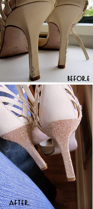 DIY: How to Save Your Scuffed-Up High Heels!