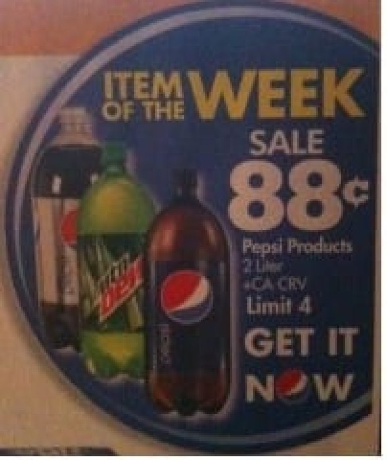 Pepsi 2 Liter Bottles Just 38¢ at Family Dollar!