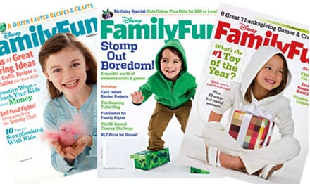FREE Subscription to Family Fun Magazine