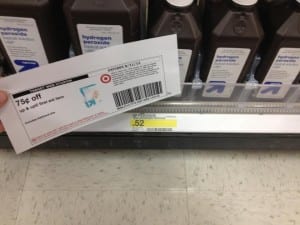Free Hydrogen Peroxide at Target!