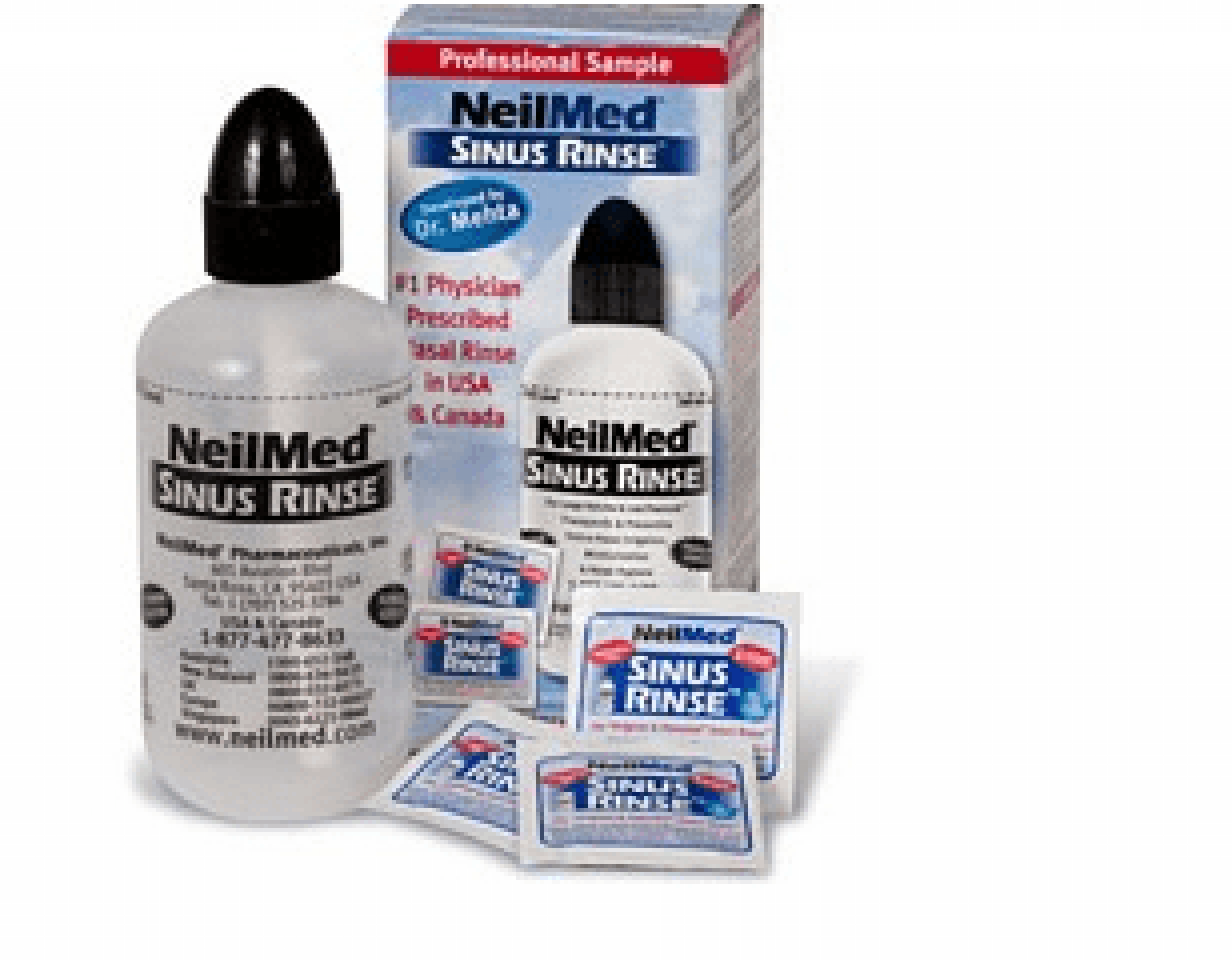 FREE NeilMed Sinus Rinse Bottle Kit Or NeilMed Neti Pot