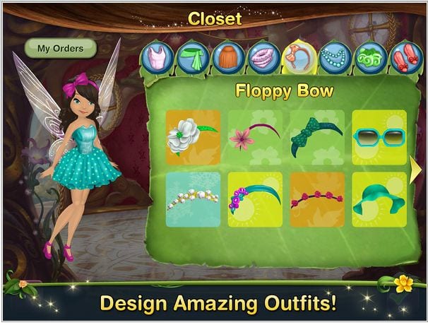 Free Disney Fairies Fashion Boutique App