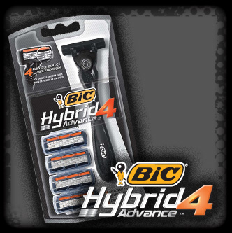 Free BIC Hybrid Advance 4 Razor - First 50,000