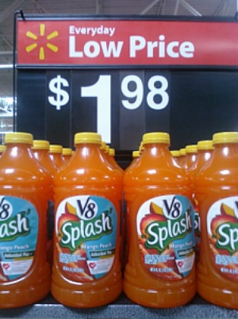 V8 Splash Juice Just $1.48 at Walmart - Mojosavings.com
