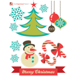 Free Christmas Stickers