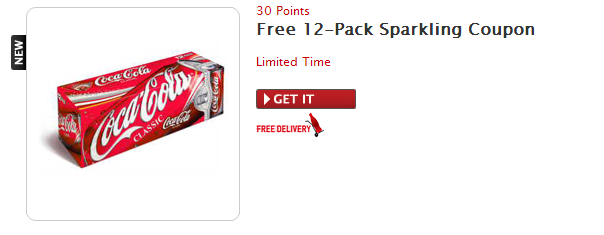 *HOT* My Coke Rewards - Free Coca-Cola 12 Pack for Just 30 Points