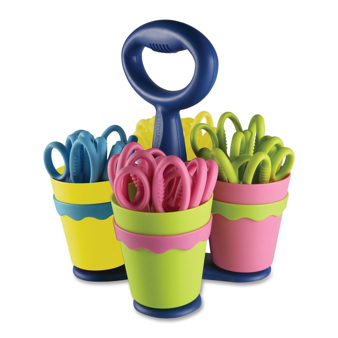 Westcott School Scissor Caddy & 25 Kids Scissors With Microban Just $21 ...