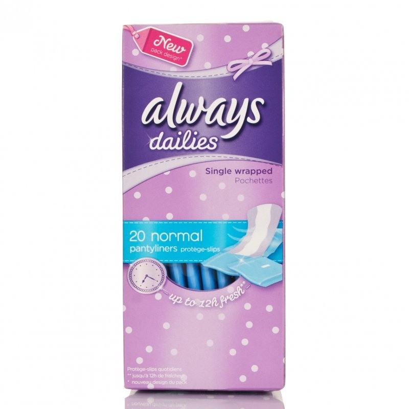 Always Pantiliners Free at Walgreens!