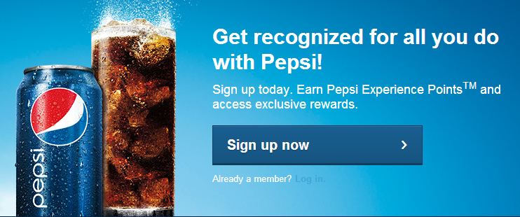NEW - Pepsi Experience Points - Mojosavings.com