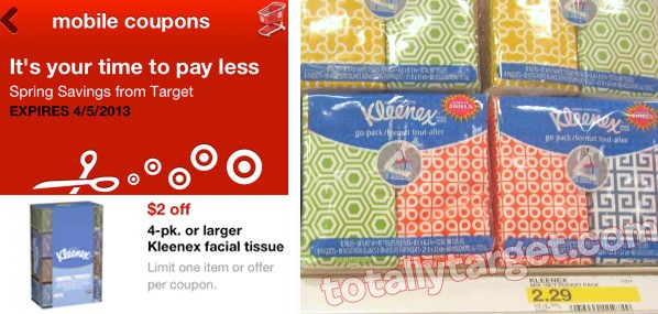 Kleenex 8 Packs of Tissues Just $.29 at Target