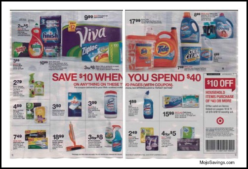 OT* $10 off $40 Target Coupon