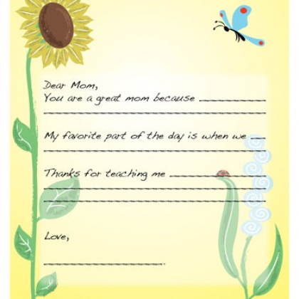 Free Special Mother's Day Letter Download - Mojosavings.com