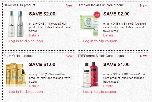 $14 in New Unilever Coupons: Dove, Nexxus, Suave and more ...