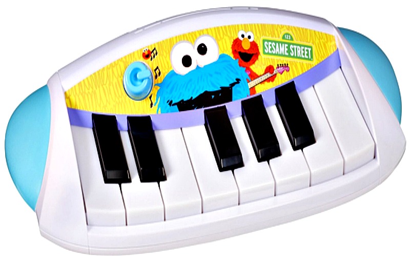 Sesame Street Let’s Rock! Cookie Monster Keyboard Only $13.99! (reg. 24 ...
