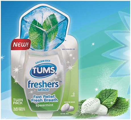 FREE Sample of TUMS Freshers Spearmint! - Mojosavings.com
