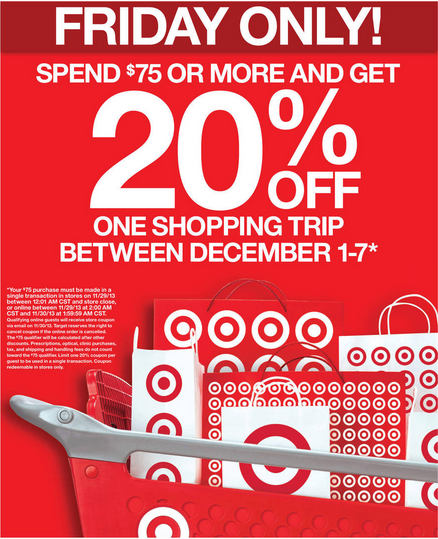 20% off Entire Purchase Target Coupon- LIVE NOW!!! - Mojosavings.com