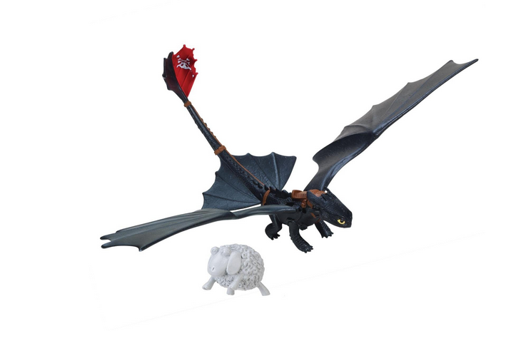 DreamWorks Dragons Defenders of Berk - Toothless Action Dragon Figure ...