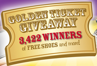 FREE Road Runner Sports Golden Ticket Sweepstakes!- 414 FREE Pairs of ...
