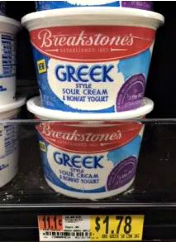 Breakstone Sour Cream $1 off Coupon + Hot Walmart Deal! - Mojosavings.com