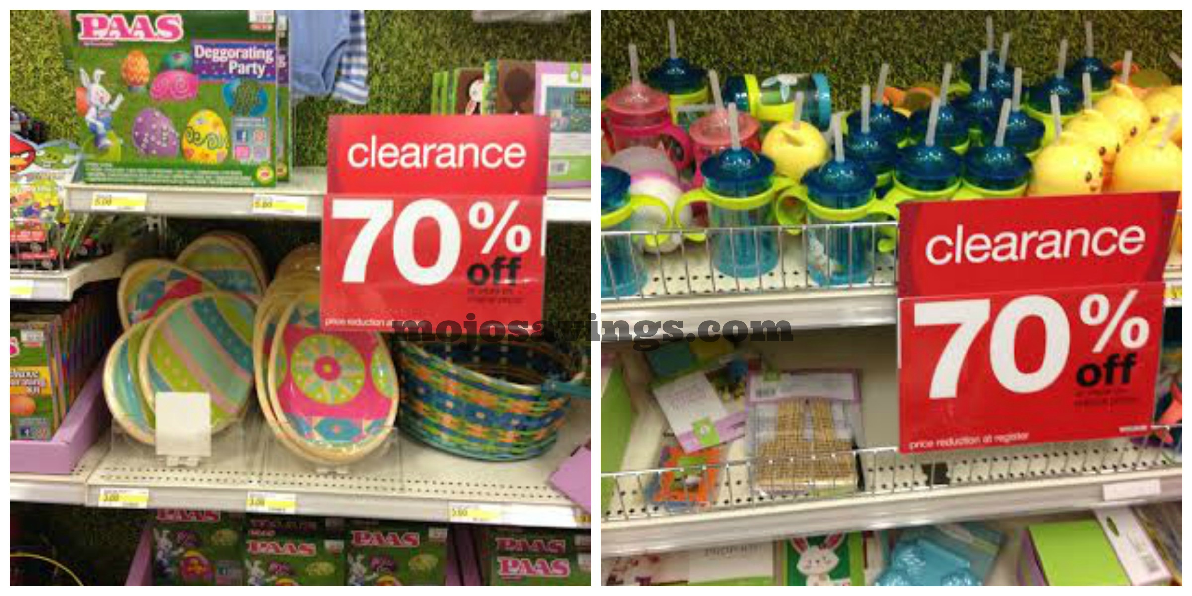 Target Easter Clearance up to 70% off! - Mojosavings.com