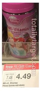 Disney Princess Gummy Vitamins Only 99¢ at Target! - Mojosavings.com