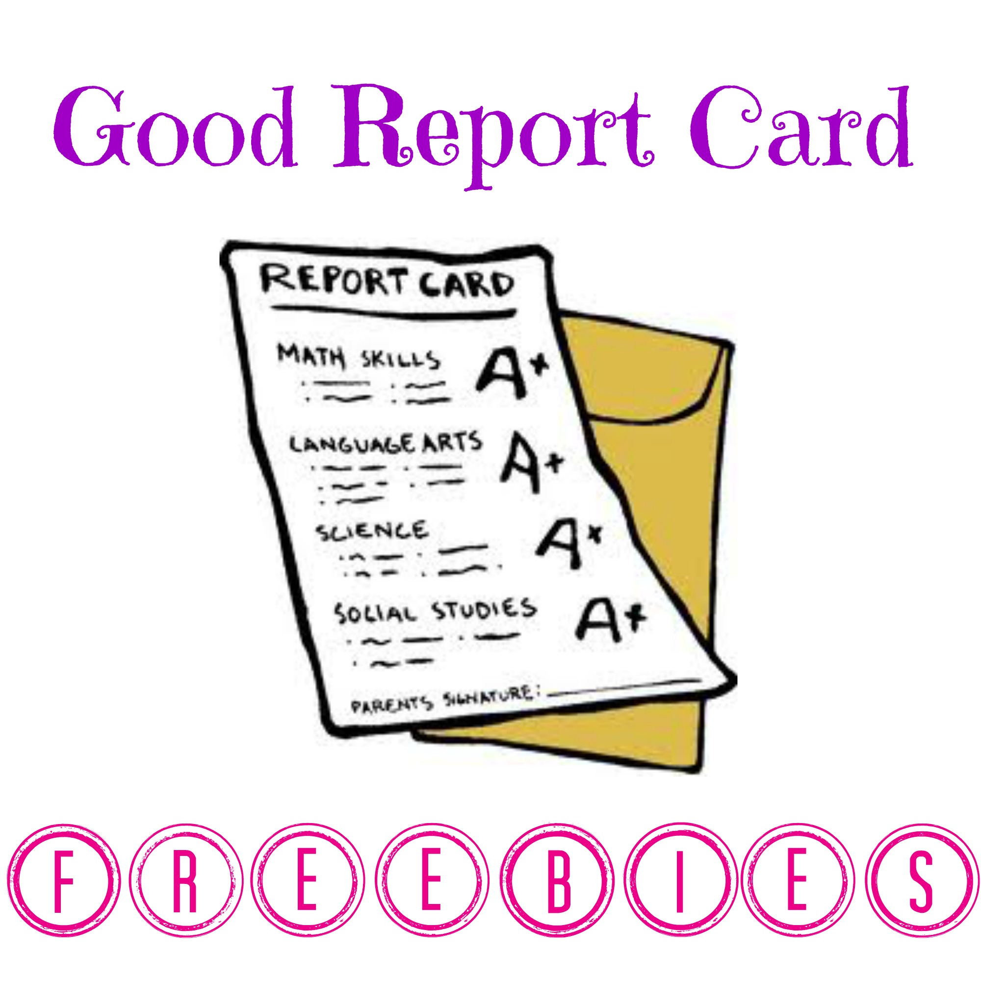Big List of Good Report Card Freebies for Kids! - Mojosavings.com