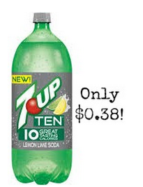 7Up Ten only $0.38 at Walgreen's! - Mojosavings.com