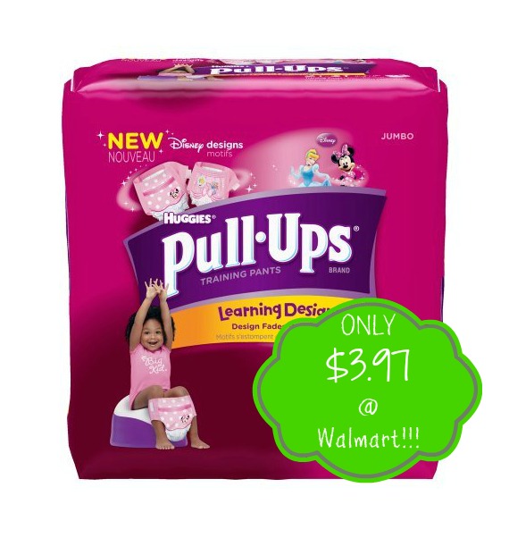 HOT! Huggies Pull-Ups Only $3.97 at Walmart! - Mojosavings.com