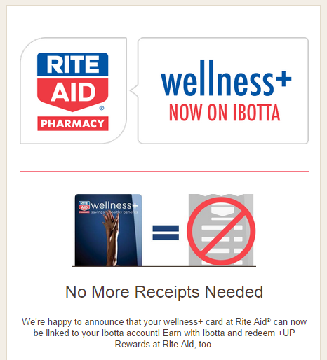 Rite Aid- Link your Wellness+ Card to iBotta to Earn More Rewards + No ...