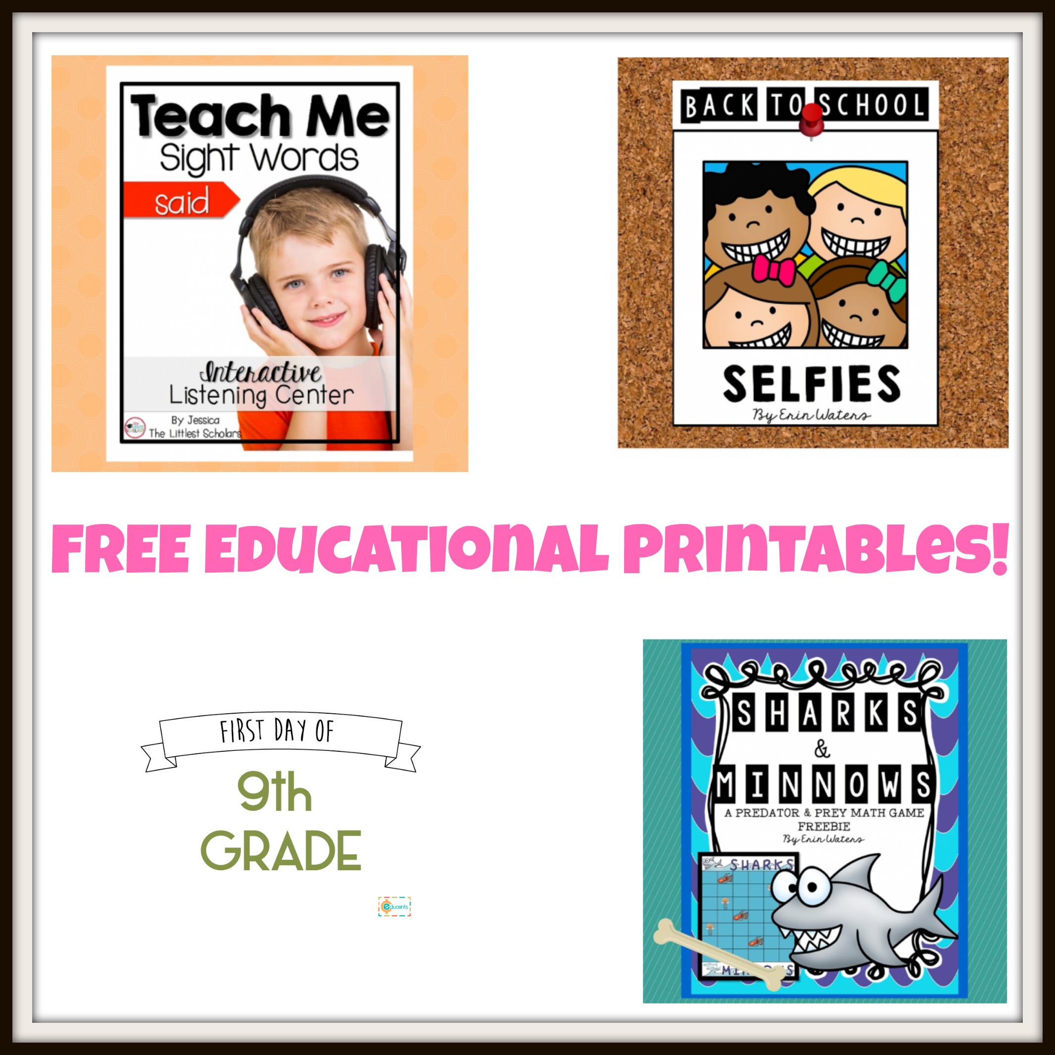 4 FREE Educational Printables for Kids! - Mojosavings.com