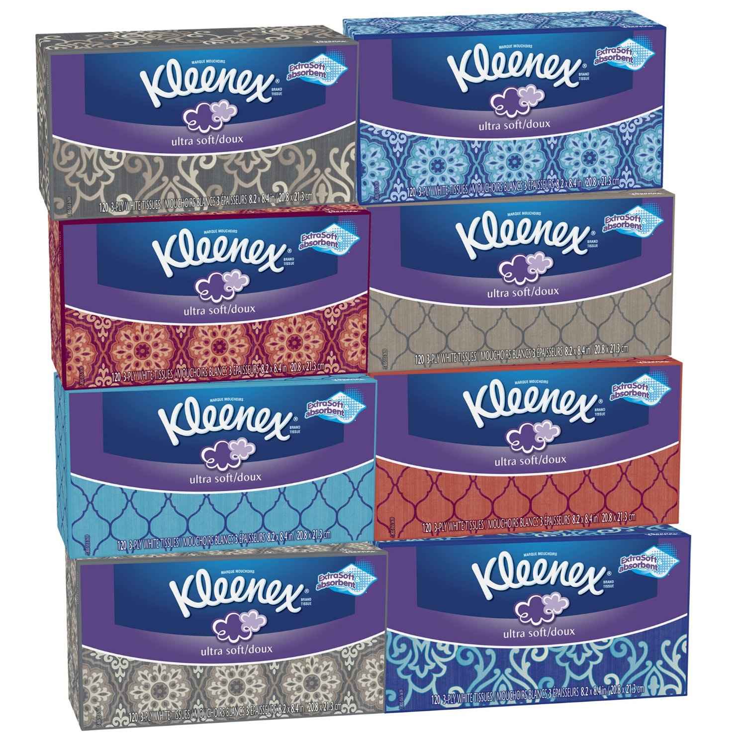 Kleenex Ultra Soft Tissues 120ct - 8 pk only $9.43 shipped (reg $15.99 ...