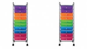 Nice! Studio A 10 Drawer Rainbow Carts Only $24.99 Each! Normally $44. ...