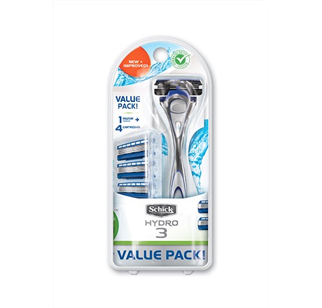 HOT! Schick Hydro 3 Value Pack Only $2.29 At CVS! Normally $13.29 ...