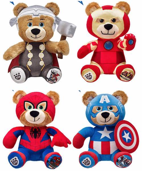 Super Cute Build-A-Bear Marvel Minis Only $10 Each Shipped ...