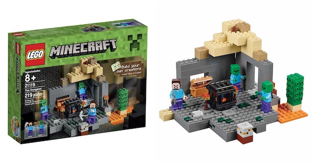 Amazon: LEGO Minecraft Dungeon Building Kit Only $13.99! - Mojosavings.com