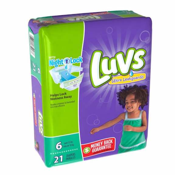 HOT! Luvs Super Absorbent Leakguards Diapers 21ct Pack Just $1.97/Each ...