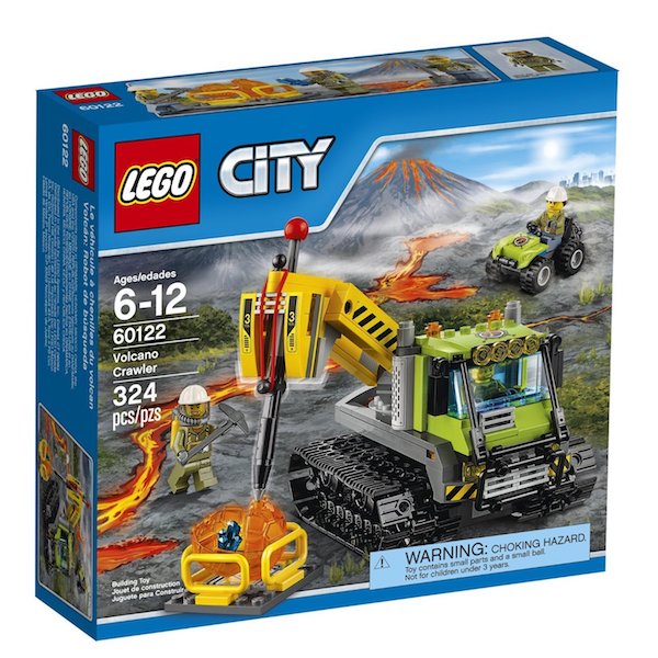 Amazon: LEGO City Volcano Explorers Volcano Crawler Building Kit Only ...