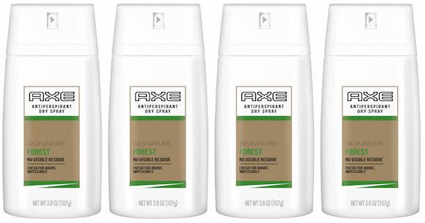 New! Score Axe White Label Signature Forest Dry Spray Deodorant For ...