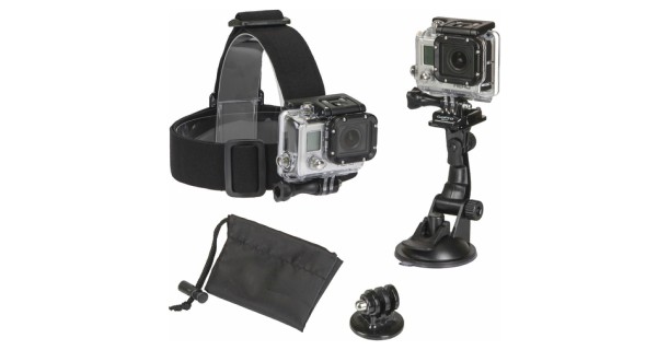 Sunpak PlatinumPlus Action Camera Accessory Mount Kit Only $7.99 At ...
