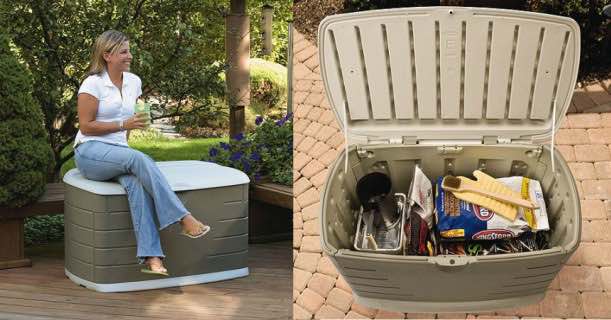 Rubbermaid 75-Gallon Outdoor Storage Box Just $60.00 Shipped ...