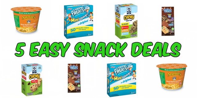 5 Easy Snack Deals Your Family Will Love! - Mojosavings.com