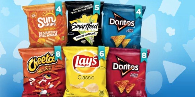 Today Only - Frito-Lay Classic Mix Variety Pack Only $6.38 + Free ...