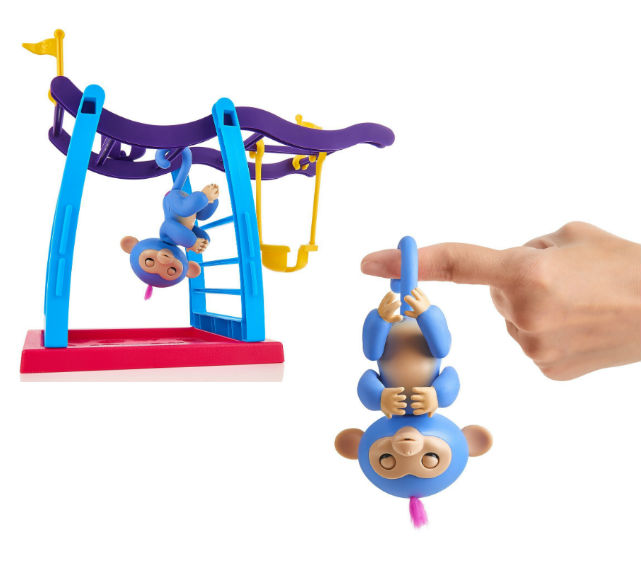 FIngerlings Monkey Bar Playground + Liv the Baby Monkey Only $19.95 ...