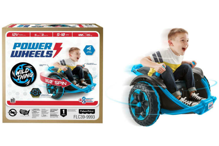 Power Wheels Wild Thing 12V Battery-Powered Ride On Only $199 + FREE ...