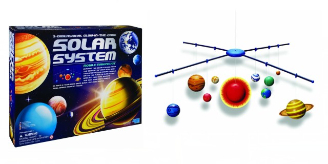 3D Glow-In-The-Dark Solar System Mobile Making Kit Just $7.45 ...
