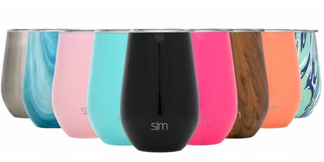 Simple Modern 12oz Vacuum Insulated Wine Tumblers Only $13.99 ...