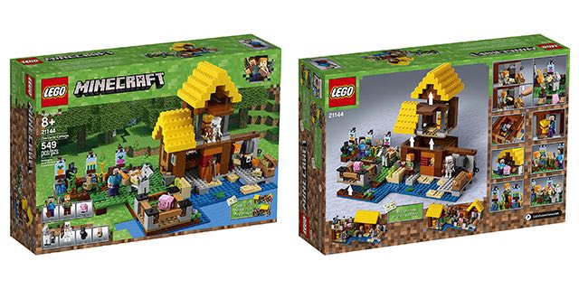 LEGO Minecraft The Farm Cottage Building Kit $35.99 shipped (Reg $50 ...